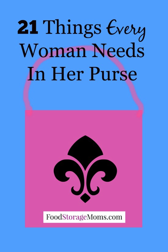 21 Things Every Woman Should Have In Her Purse