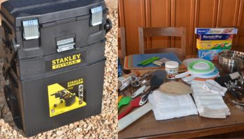 How To Make A Portable Kitchen - Food Storage Moms