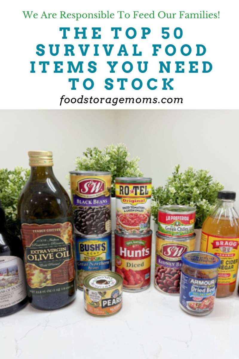Daily Survival: The Top 50 Survival Food Items You Need To Stock