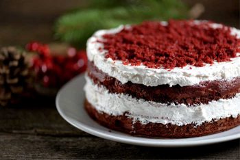 How To Make A Simple Red Velvet Cake - Food Storage Moms