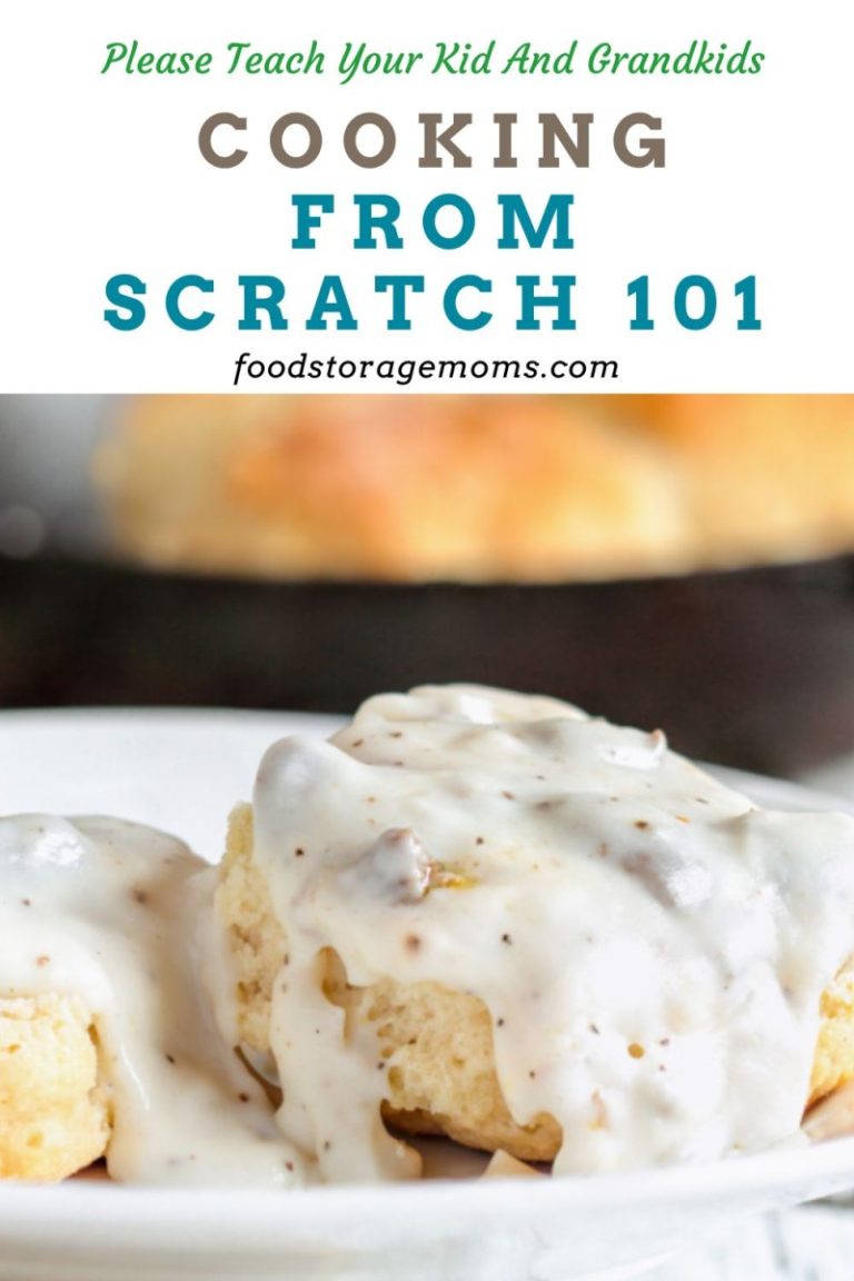 Cooking From Scratch 101 - Food Storage Moms