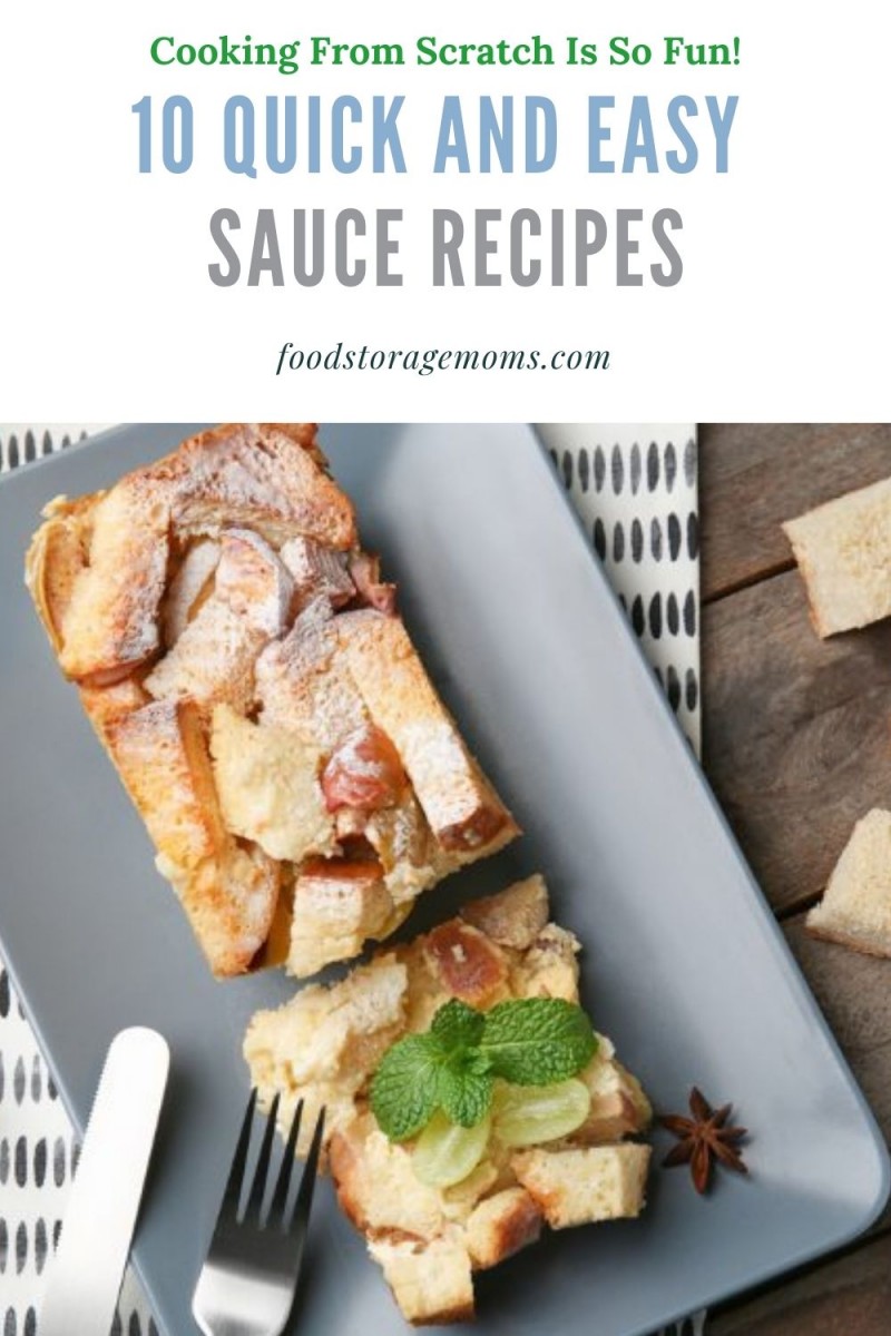 10 Quick And Easy Sauce Recipes - Food Storage Moms