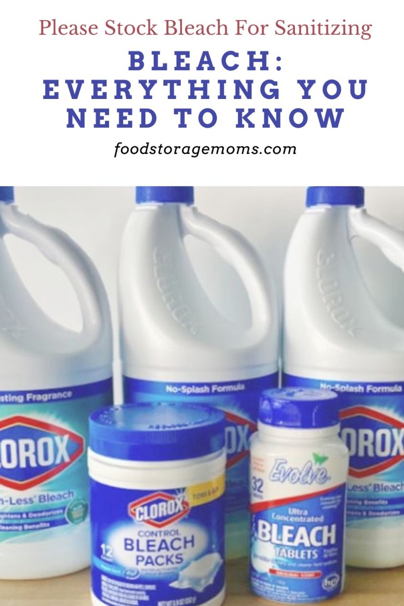 Bleach: Everything You Need to Know - Food Storage Moms