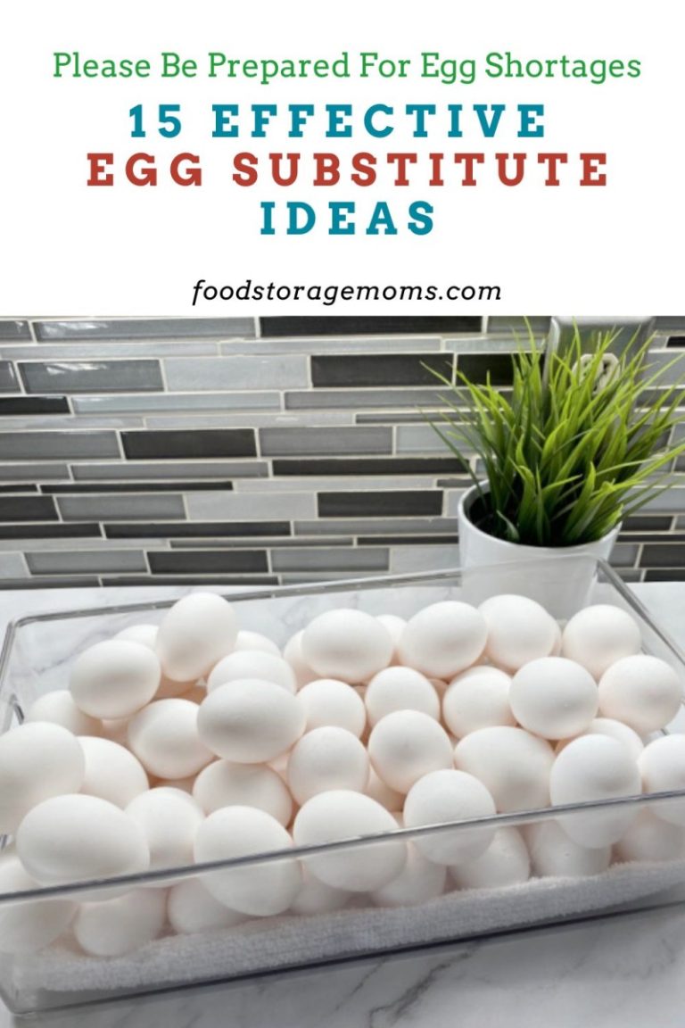 15 Effective Egg Substitute Ideas - Food Storage Moms