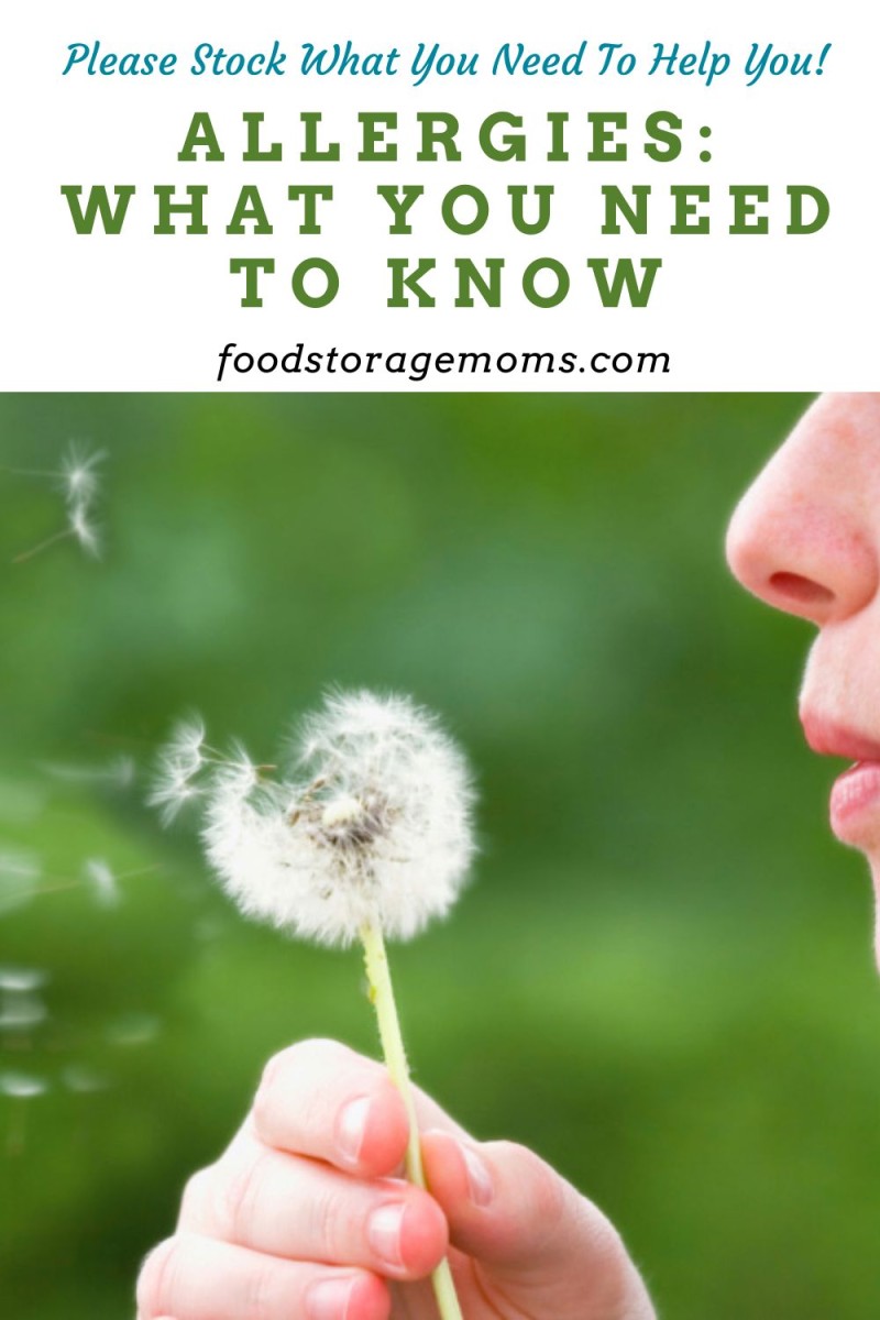 Allergies: What You Need to Know - Food Storage Moms
