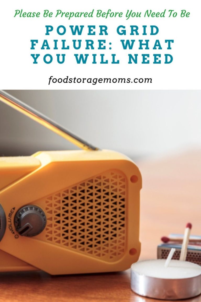Power Grid Failure: What You Will Need - Food Storage Moms