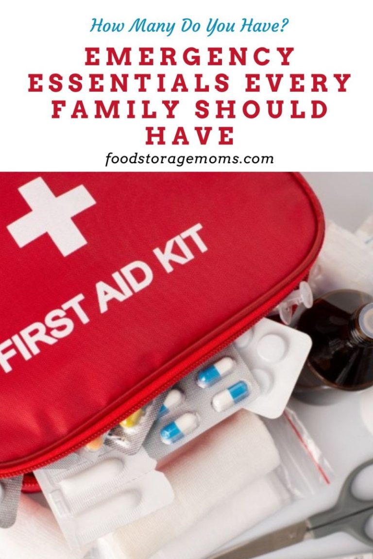 Emergency Essentials Every Family Should Have - Food Storage Moms