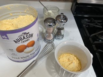 How To Use Powdered Eggs - Food Storage Moms