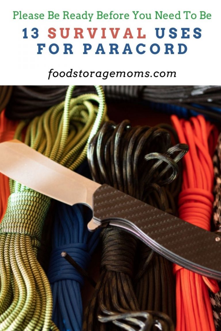 13 Survival Uses for Paracord - Food Storage Moms