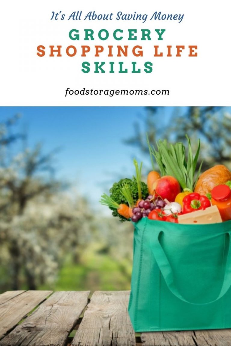 Grocery Shopping Life Skills - Food Storage Moms