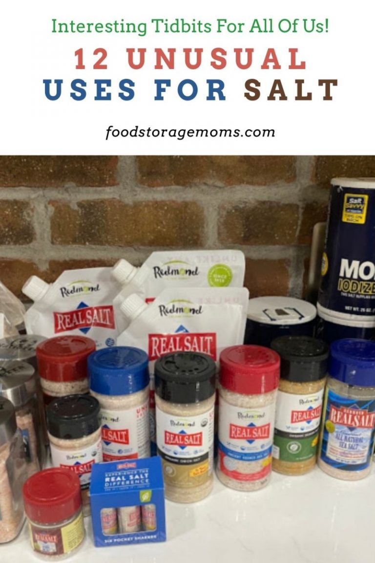 12 Unusual Uses for Salt - Food Storage Moms