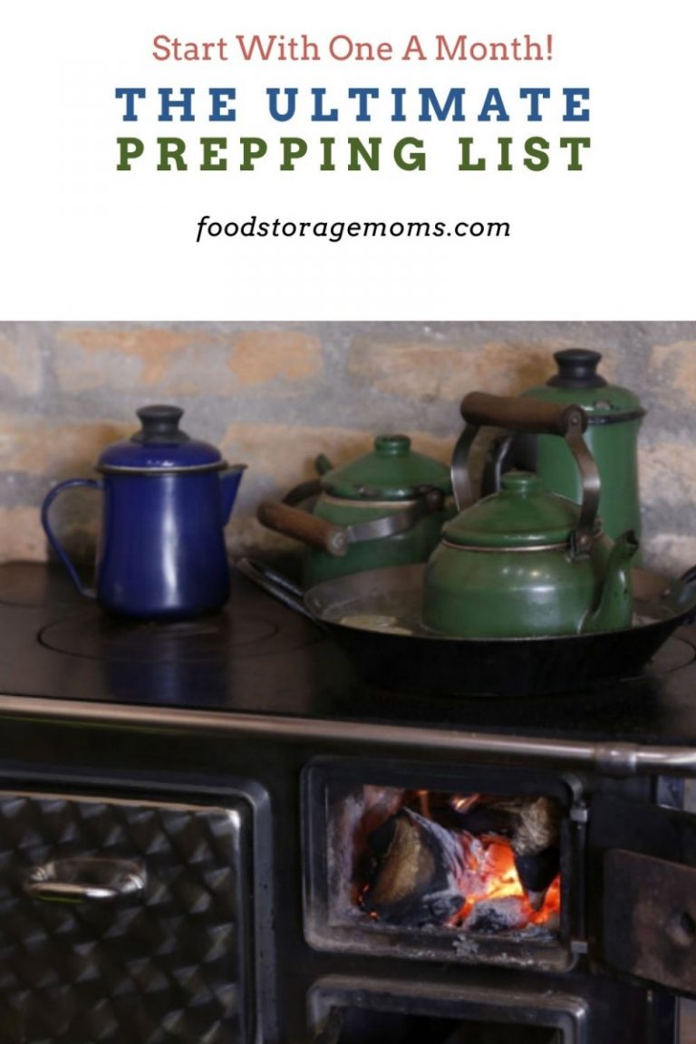 The Ultimate Prepping List - Food Storage Moms