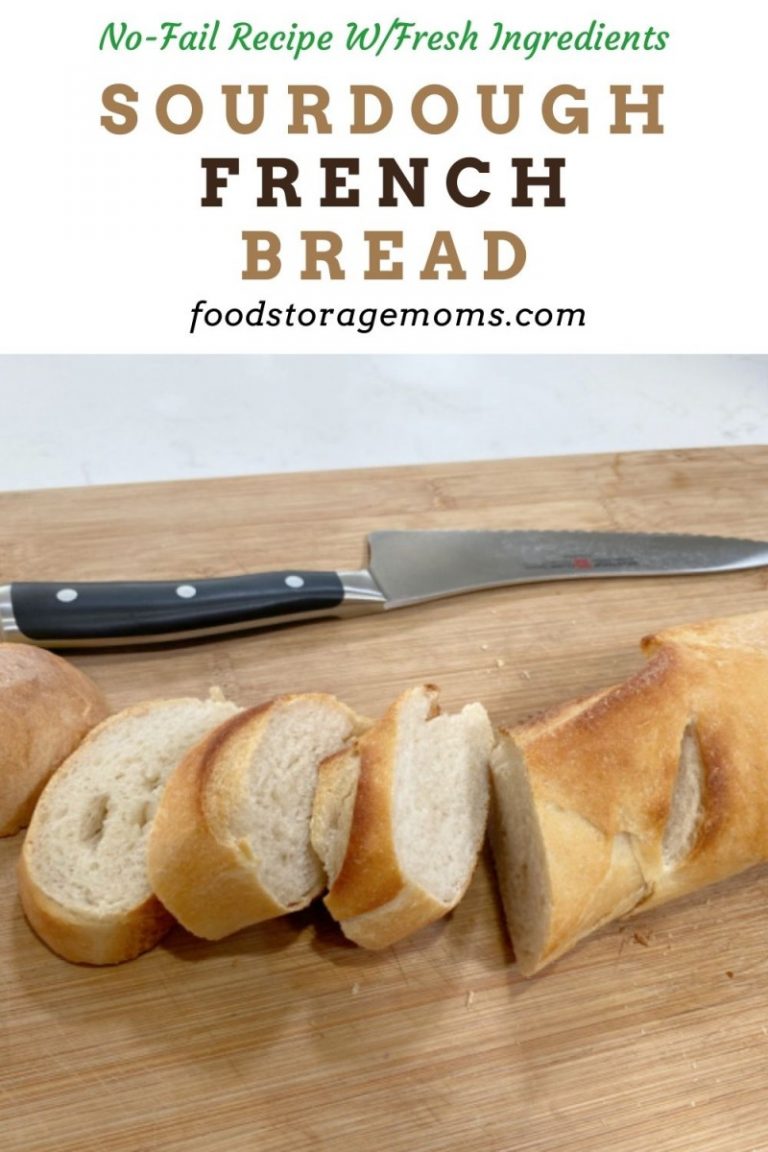 Sourdough French Bread - Food Storage Moms