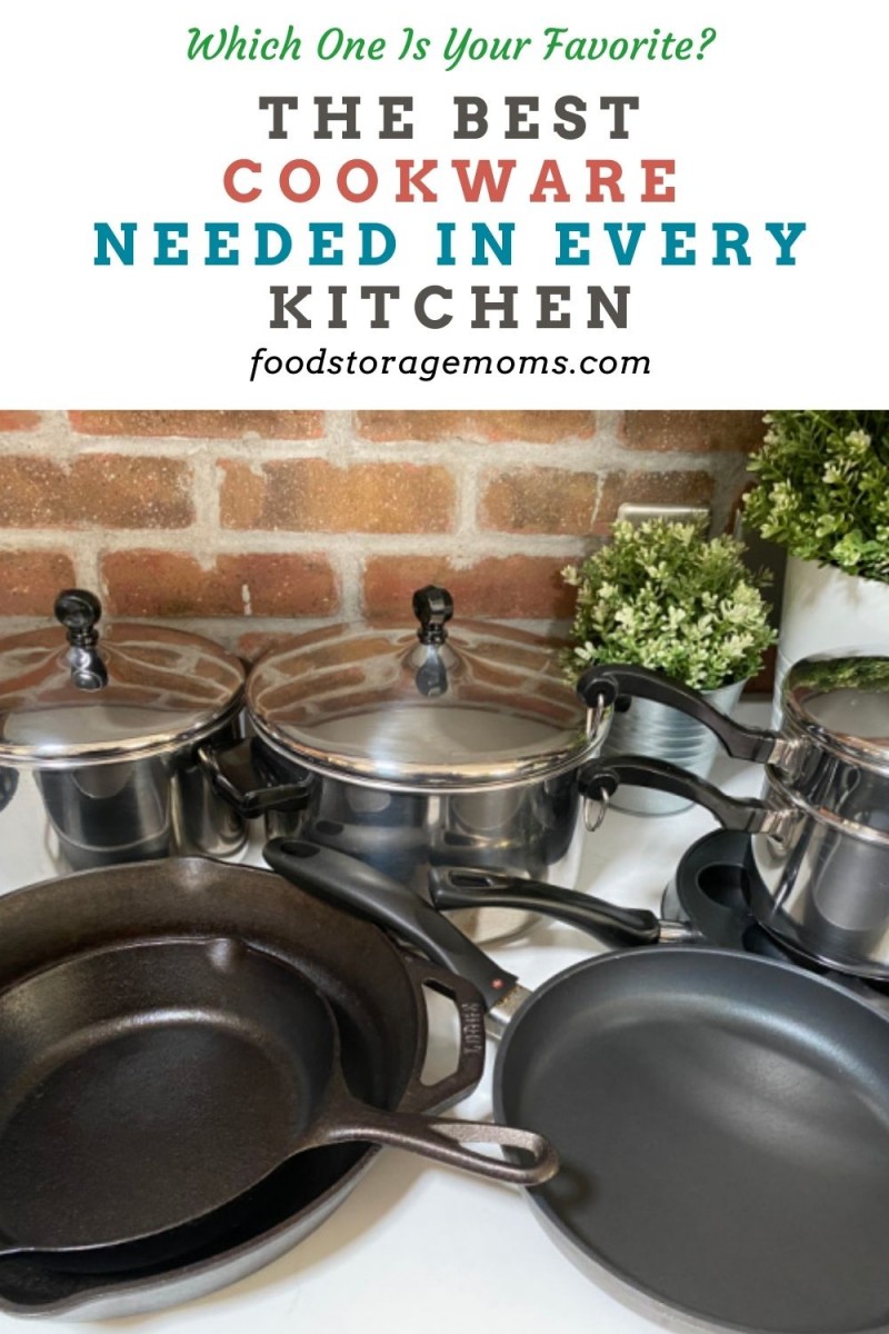 The Best Cookware Needed In Every Kitchen - Food Storage Moms