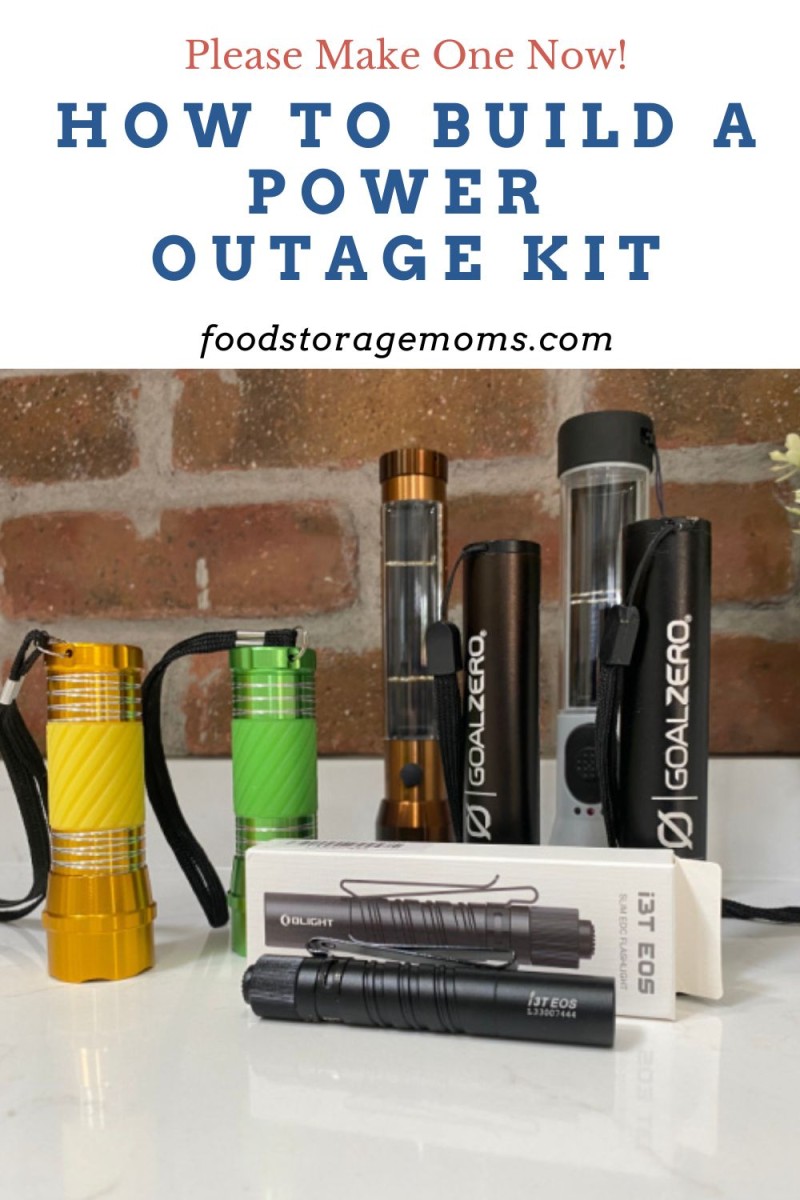 How To Build A Power Outage Kit - Food Storage Moms