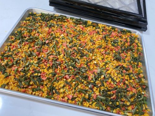 How To Dehydrate Frozen Vegetables and Make Vegetable Powder - Food ...