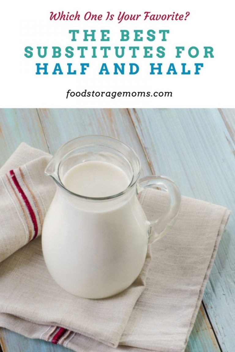 The Best Substitutes for Half and Half - Food Storage Moms