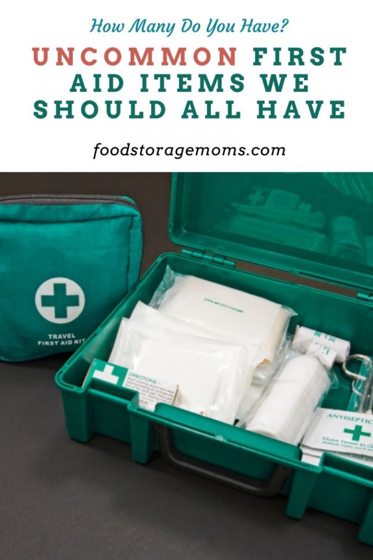Uncommon First Aid Items We Should All Have - Food Storage Moms