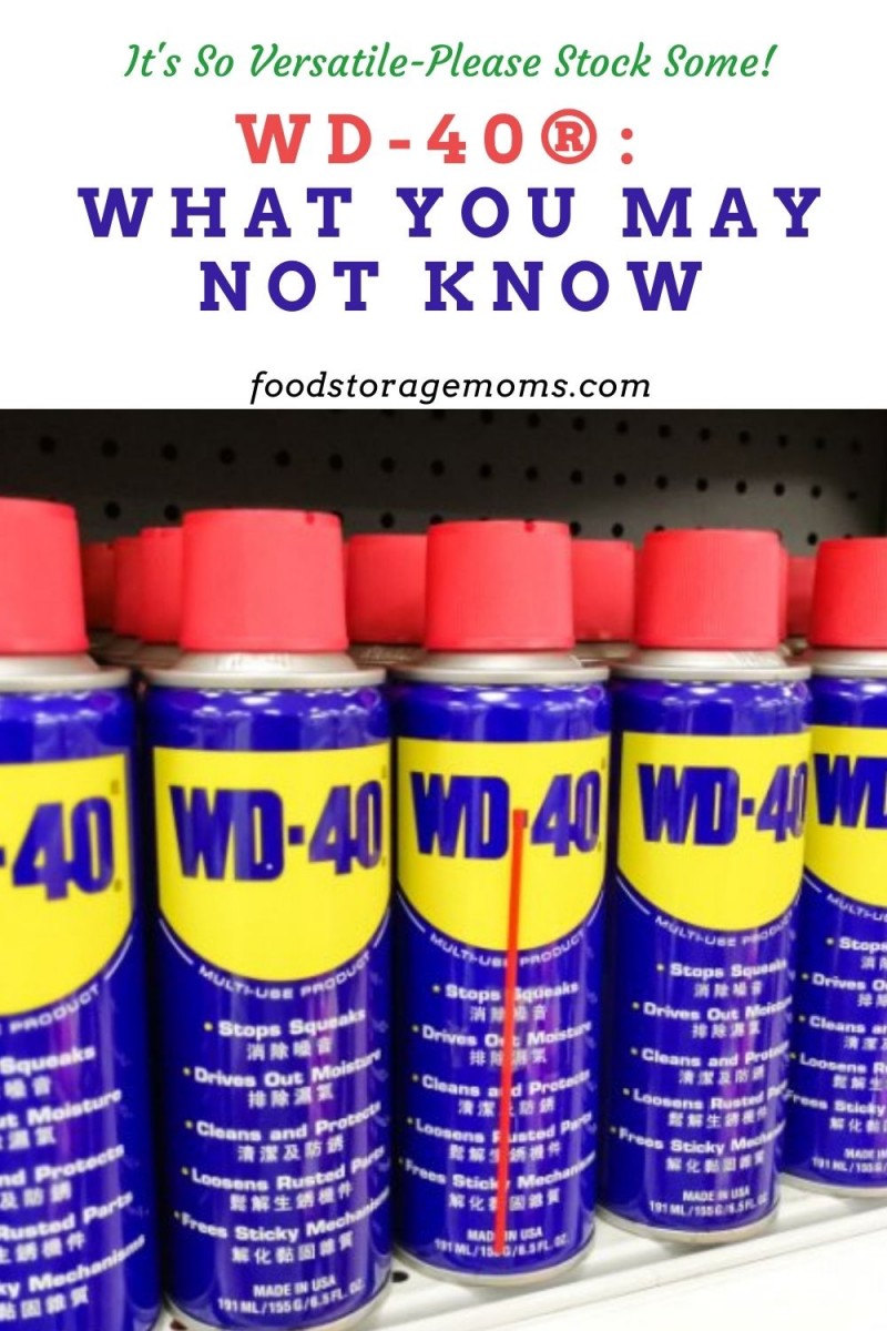 WD-40®: What You May Not Know - Food Storage Moms