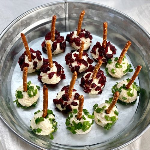 Mini Cheese Ball Bites - Food Storage Moms