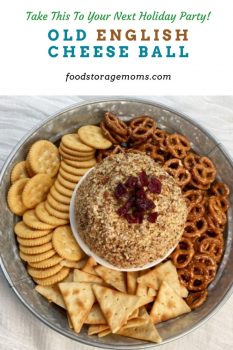 Old English Cheese Ball - Food Storage Moms