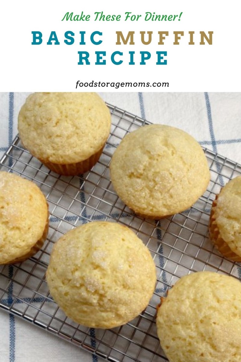Basic Muffin Recipe - Food Storage Moms