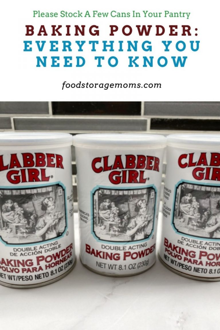 Baking Powder: Everything You Need to Know - Food Storage Moms