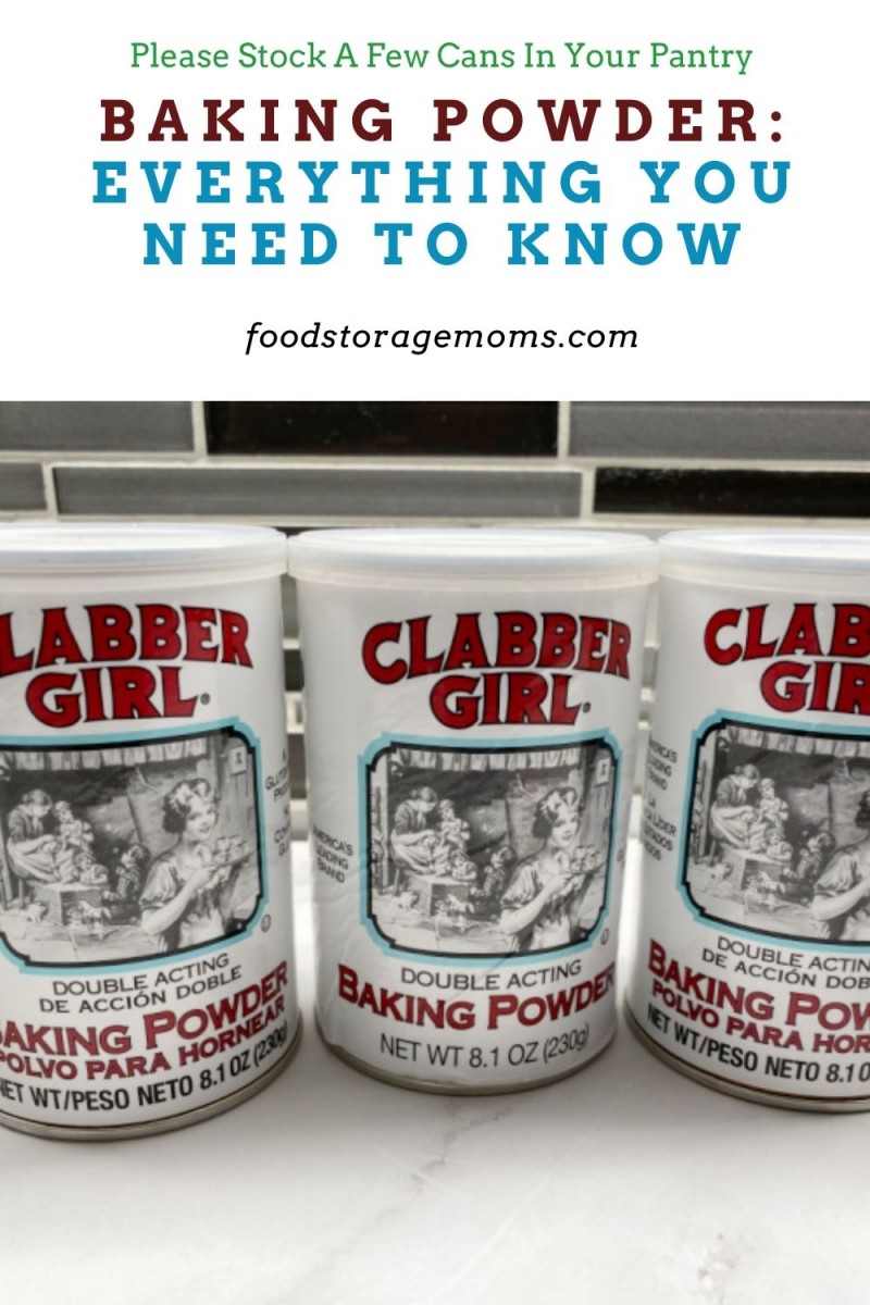 Baking Powder: Everything You Need to Know - Food Storage Moms