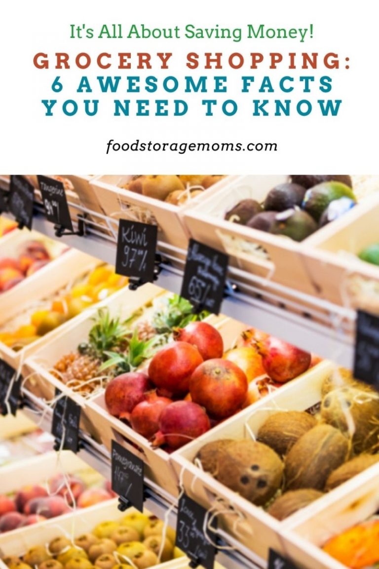 Grocery Shopping: 6 Awesome Facts You Need to Know - Food Storage Moms