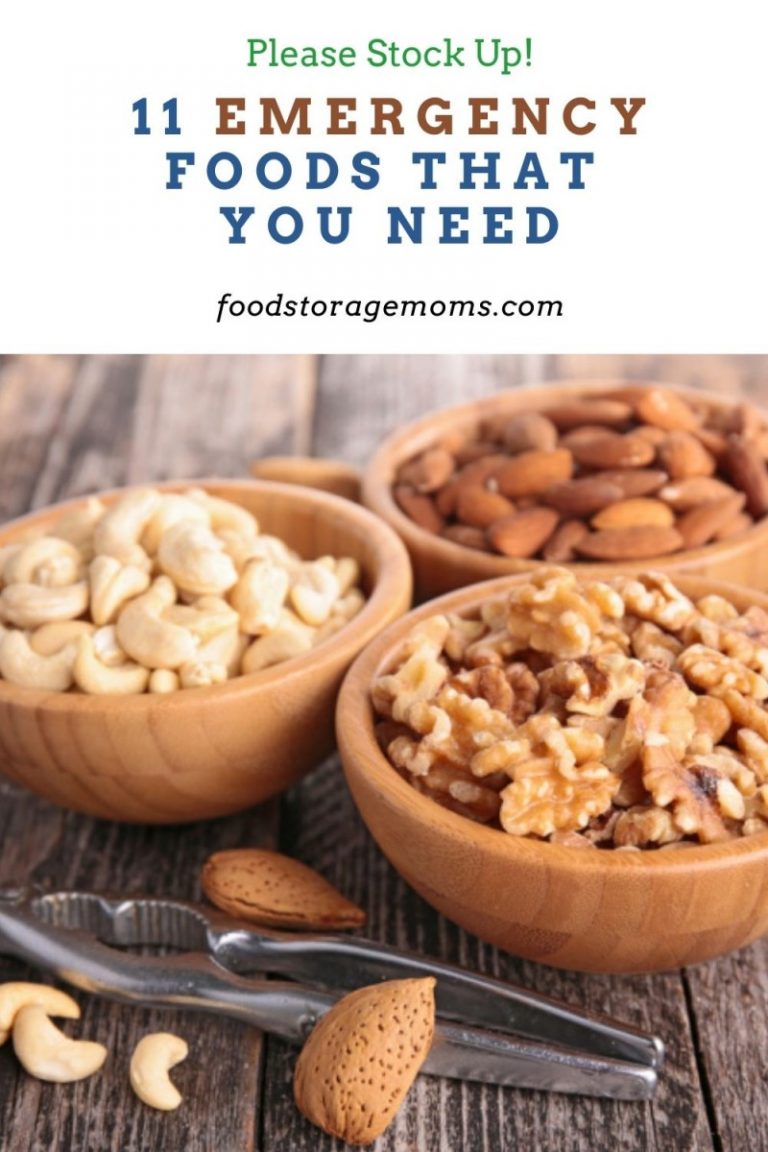 11 Emergency Foods That You Need - Food Storage Moms
