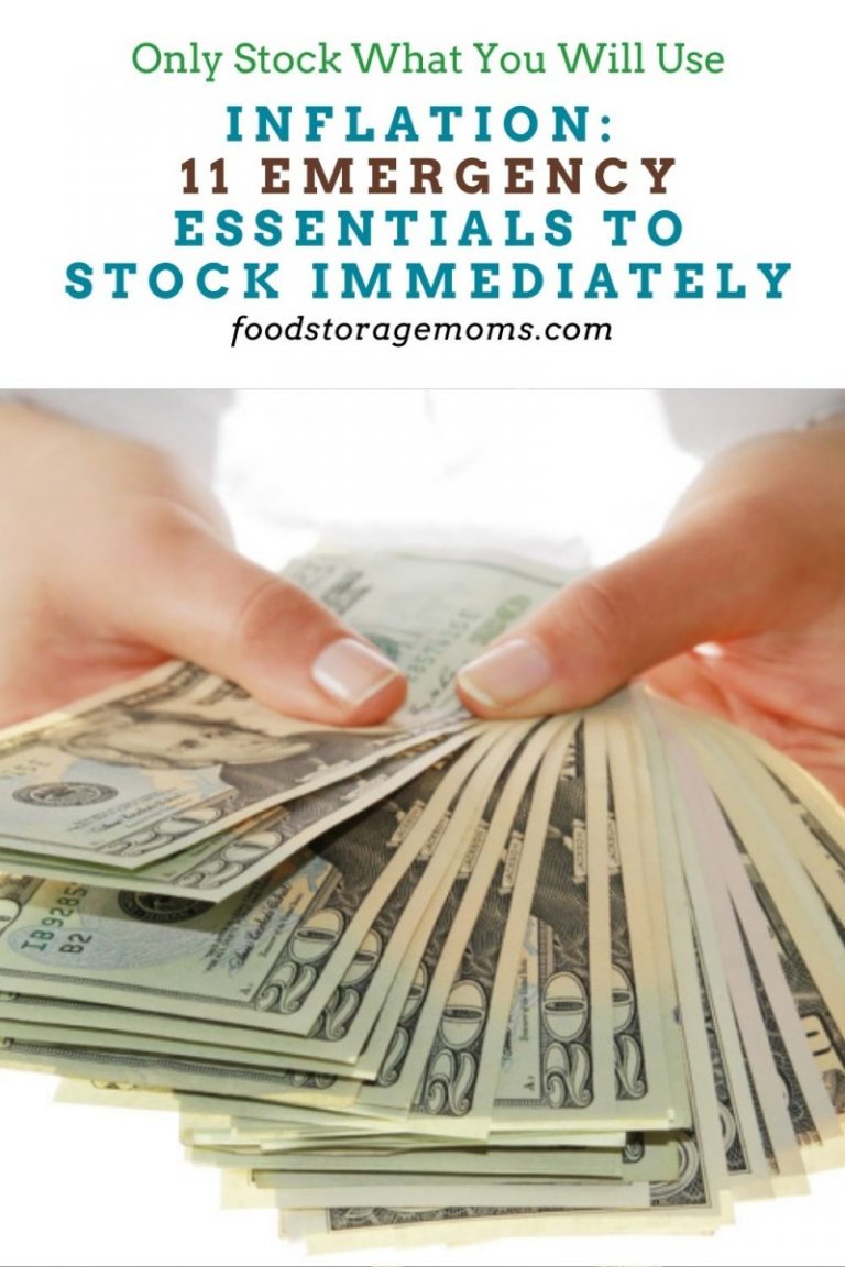 Inflation: 11 Emergency Essentials to Stock Immediately - Food Storage Moms