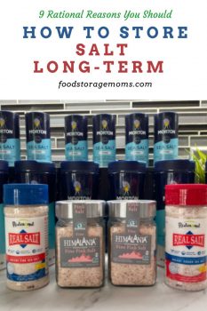 How to Store Salt Long-Term & 9 Rational Reasons You Should - Food ...