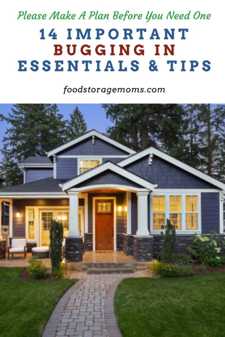 14 Important Bugging In Essentials & Tips - Food Storage Moms