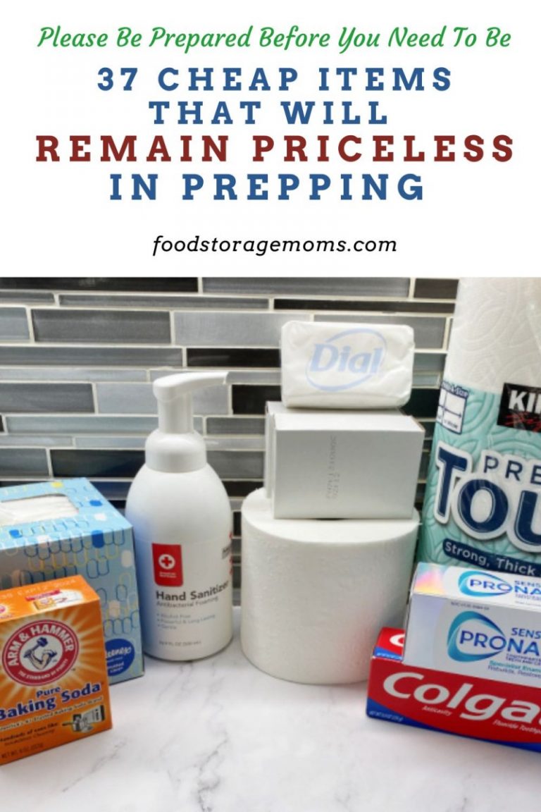 37 Cheap Items that Will Remain Priceless in Prepping - Food Storage Moms