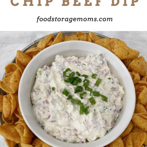 Easy Hot Chip Beef Dip - Food Storage Moms