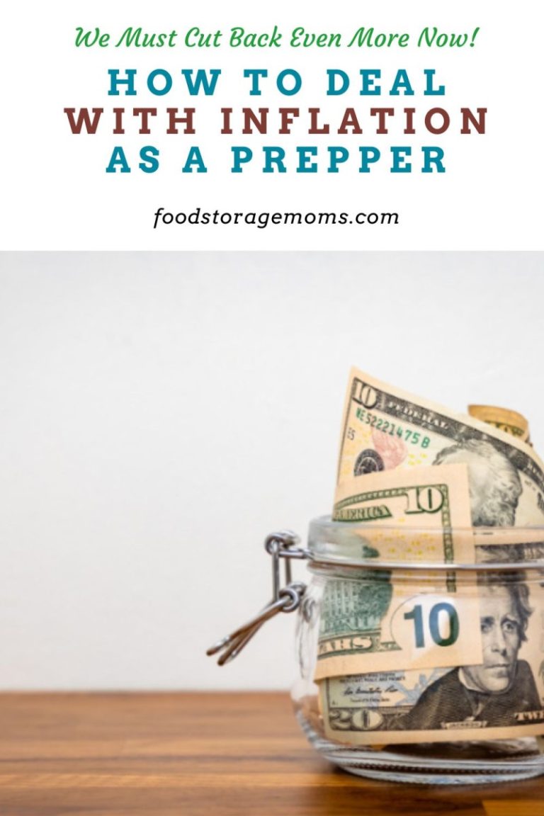 How to Deal with Inflation as a Prepper - Food Storage Moms