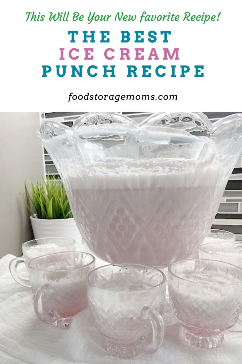 Ice Cream Punch - Food Storage Moms