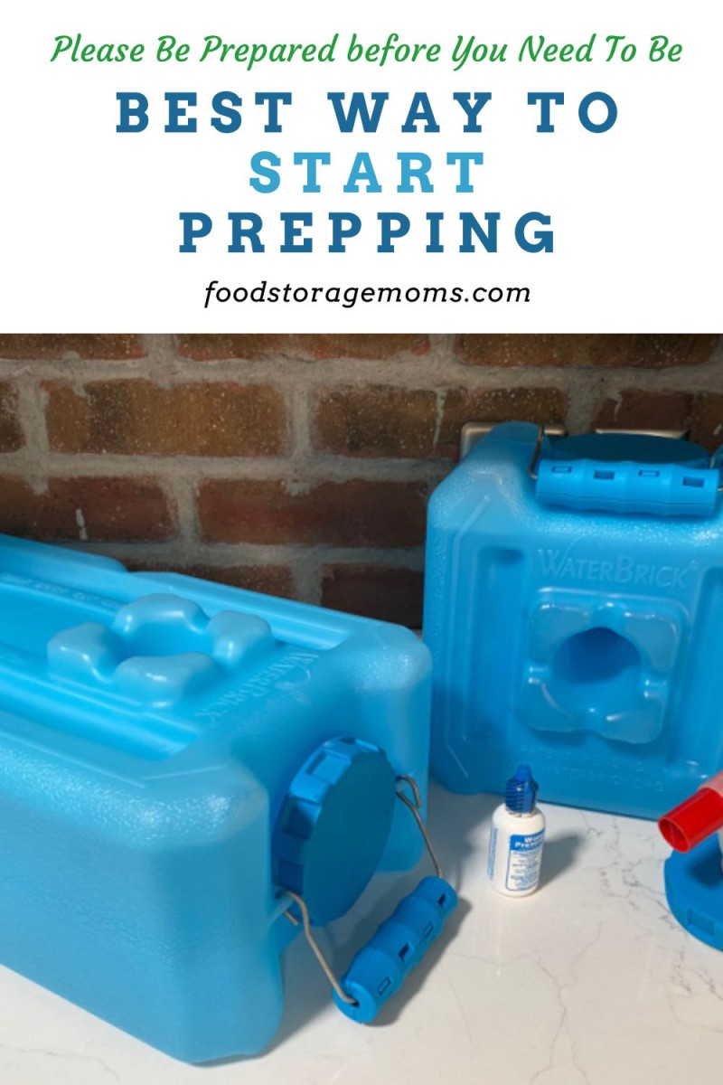 Best Way to Start Prepping - Food Storage Moms