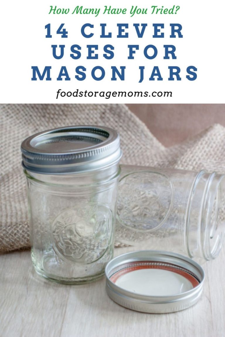 14 Clever Uses for Mason Jars - Food Storage Moms