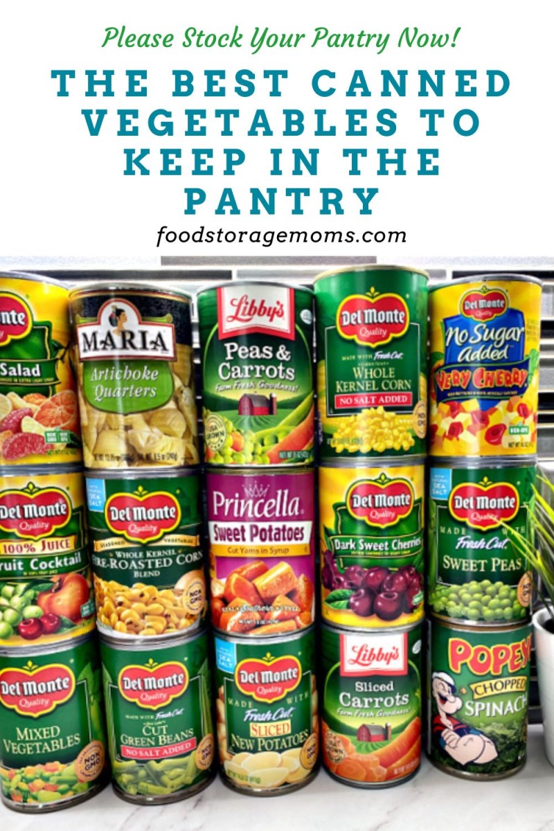 The Best Canned Vegetables to Keep in the Pantry - Food Storage Moms
