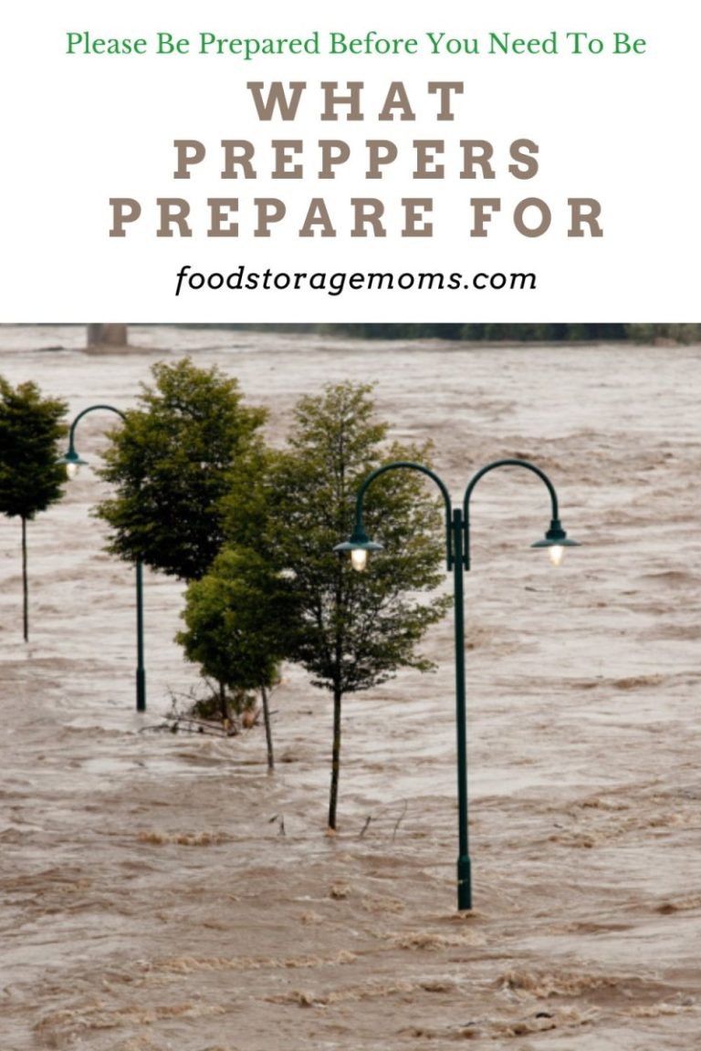 What Preppers Prepare For - Food Storage Moms