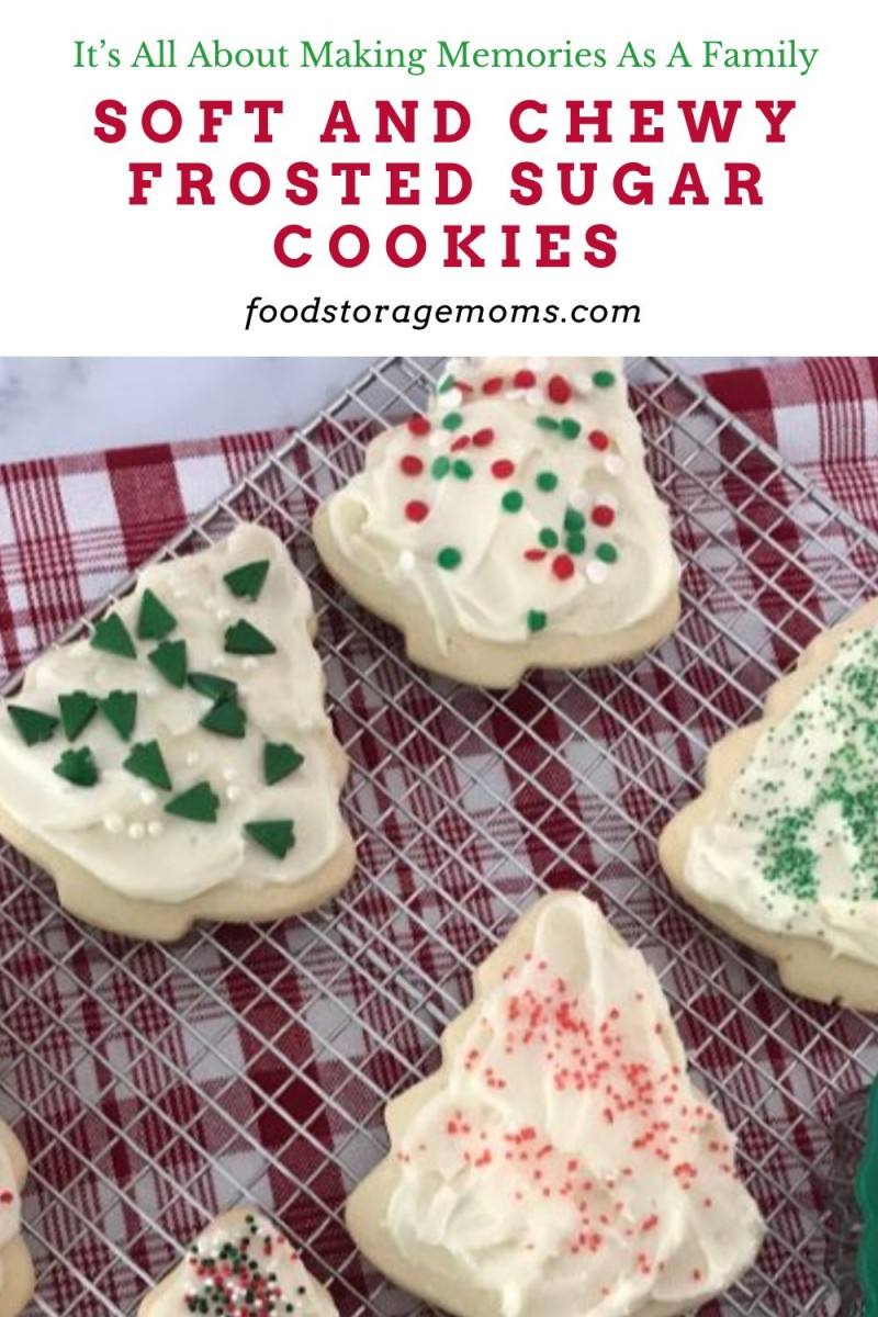 Daily Survival: Soft And Chewy Frosted Sugar Cookies