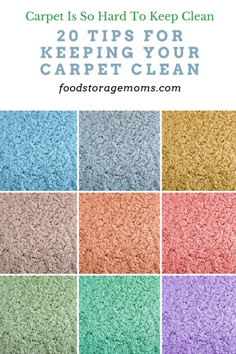 20 Tips for Keeping Your Carpet Clean - Food Storage Moms