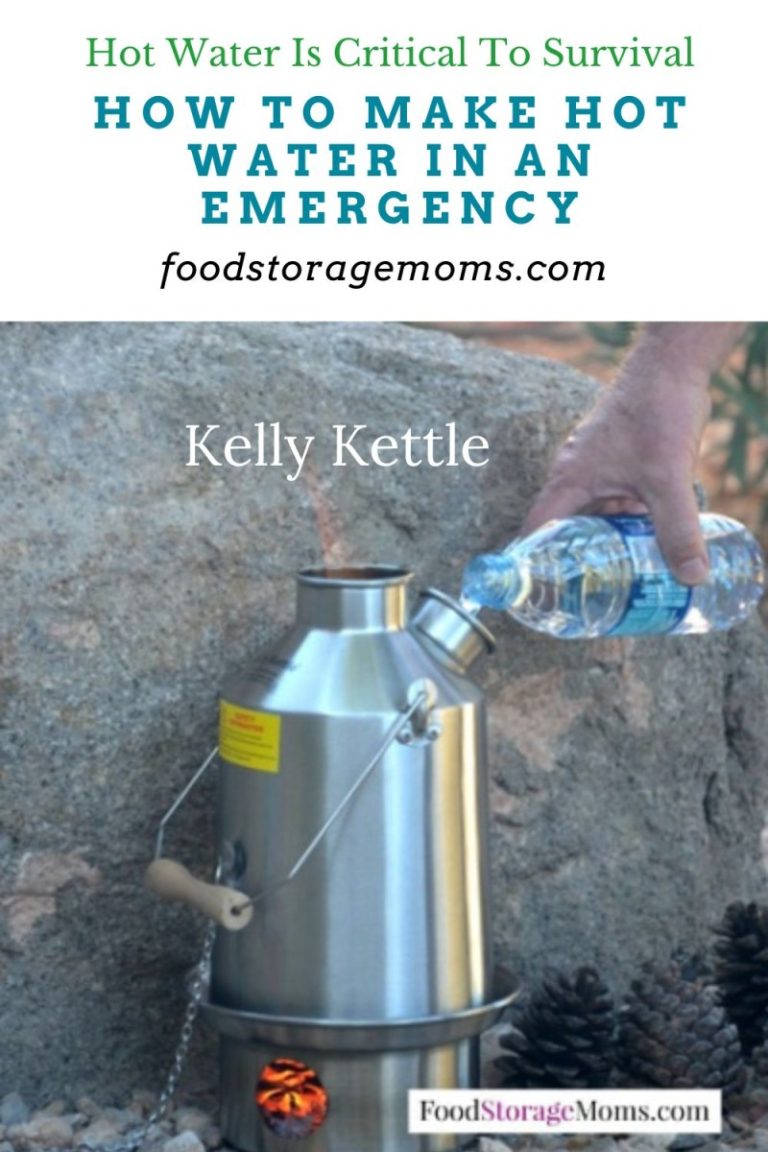 How to Make Hot Water in an Emergency - Food Storage Moms
