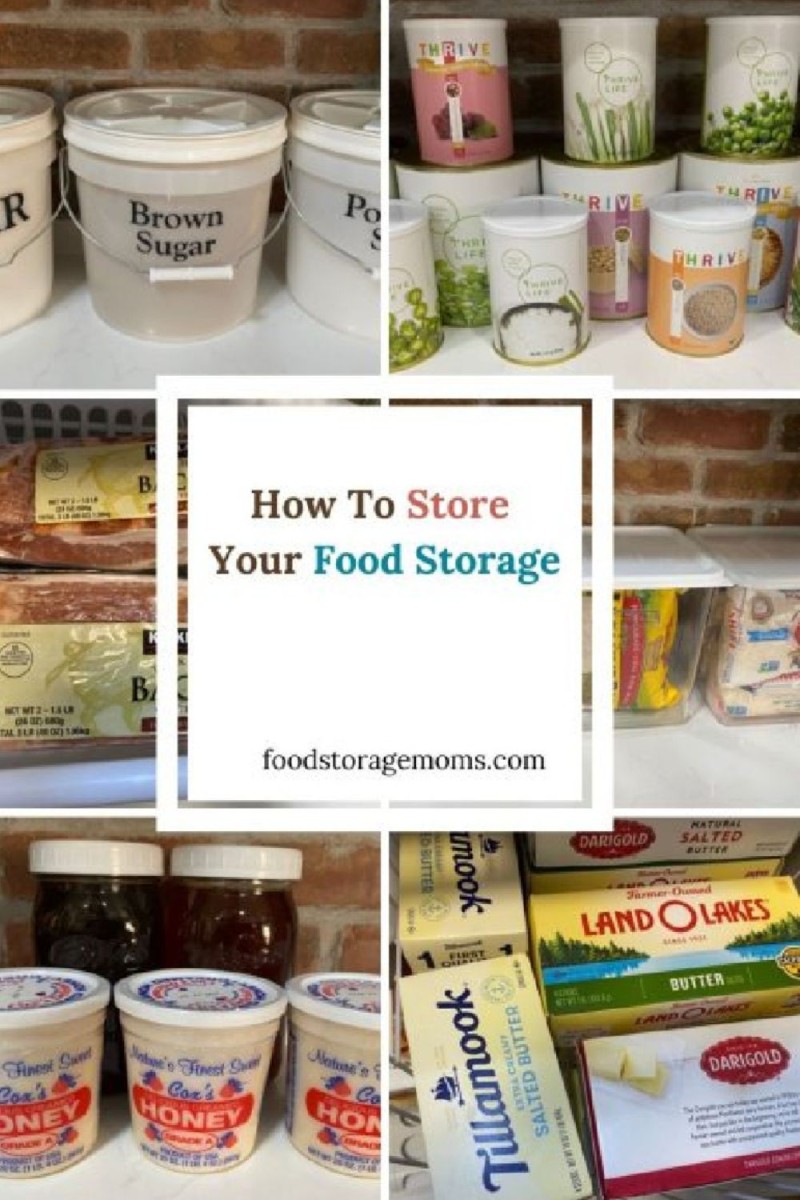 How To Store Your Food Storage - Food Storage Moms
