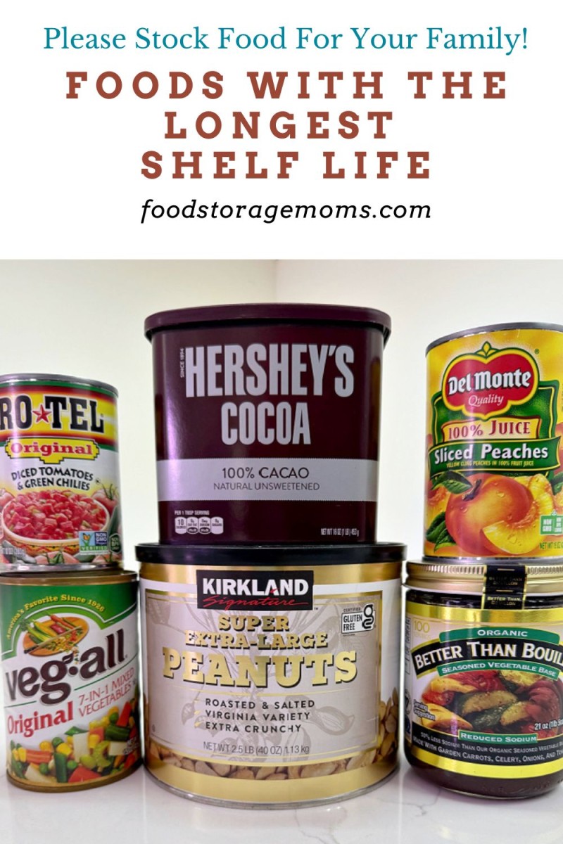 Foods with the Longest Shelf Life - Food Storage Moms