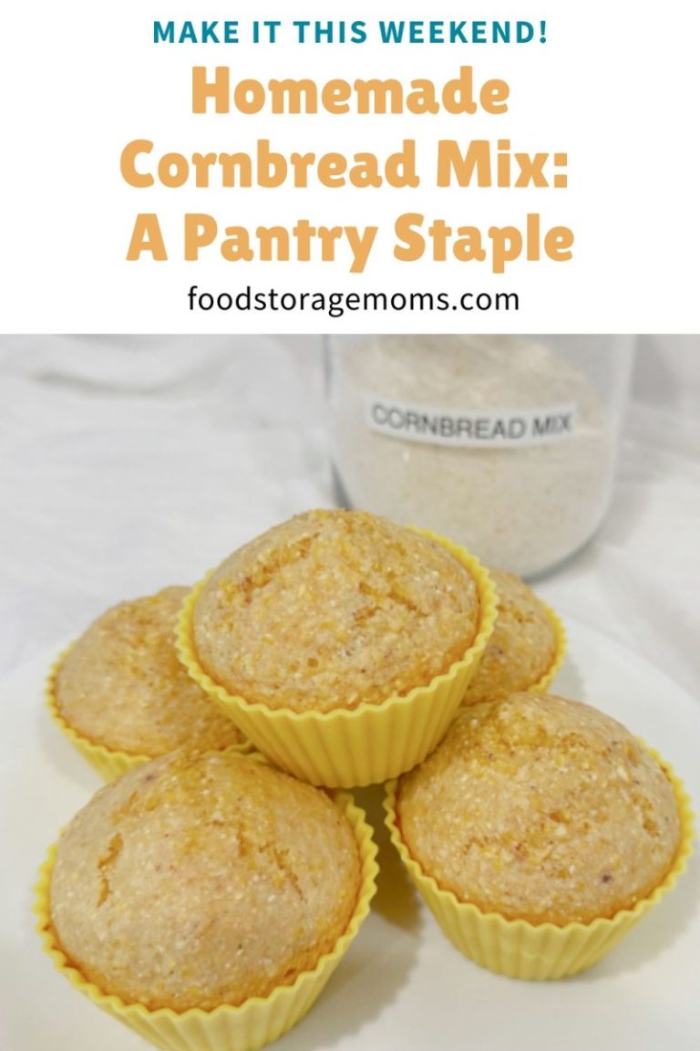 Homemade Cornbread Mix-A Pantry Staple - Food Storage Moms