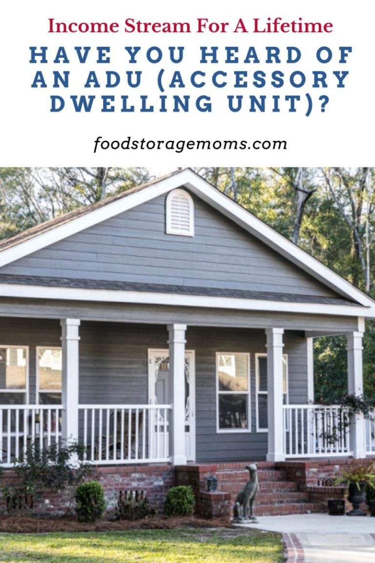 Have You Heard of an ADU (Accessory Dwelling Unit)? - Food Storage Moms
